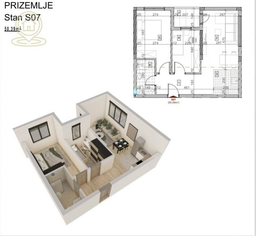Prodaja stanova Novi Sad – Novogradnja u Sremskoj Kamenici, različite strukt