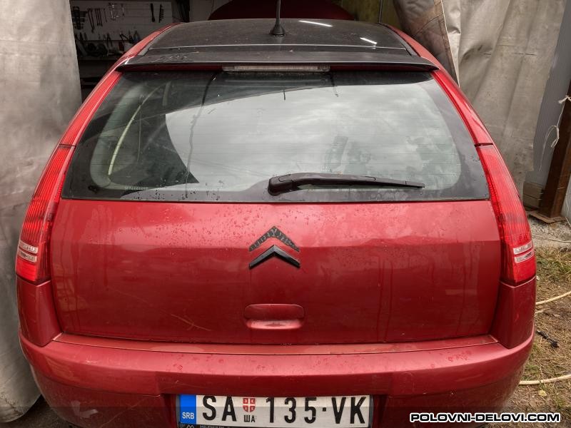 Citroen C4 C4 5vrata Crvena Siv Karoserija
