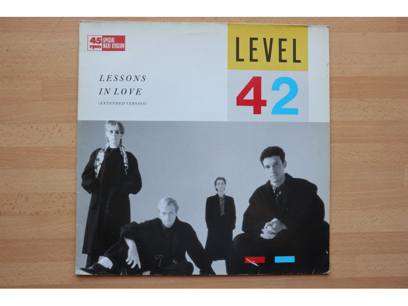 Level 42 – Lessons In Love (Extended Version) Mini LP