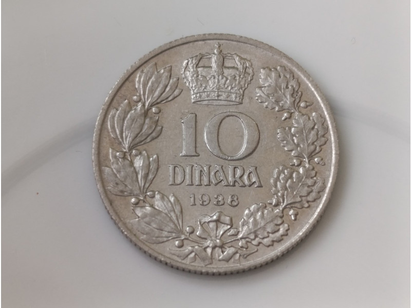 10 dinara 1938 Kraljevina Jugoslavija