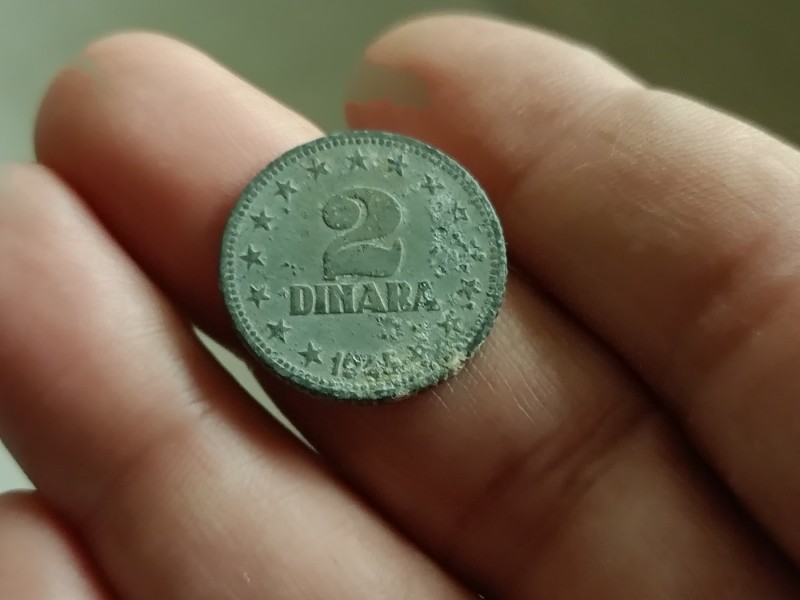 2 dinara 1945