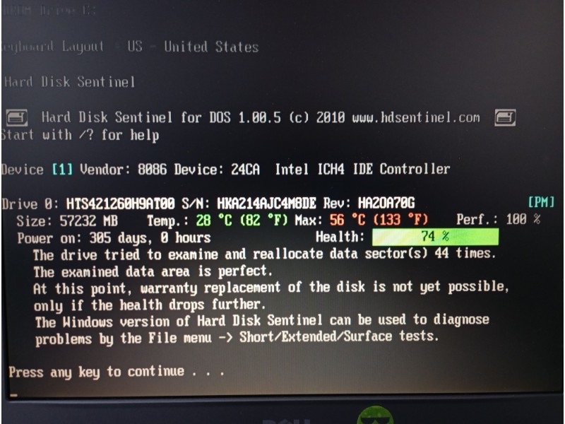 Laptop Hard disk ATA-IDE 2,5 incha br 10
