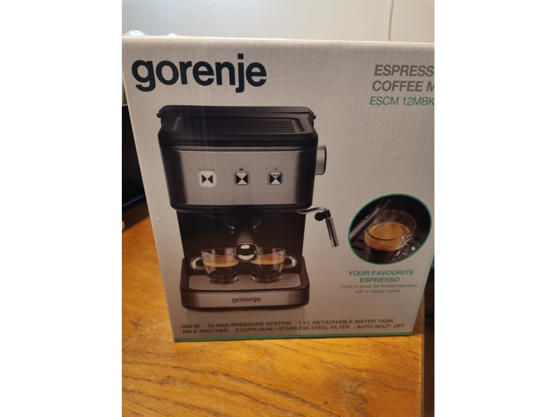 Espresso aparat za kafu Gorenje