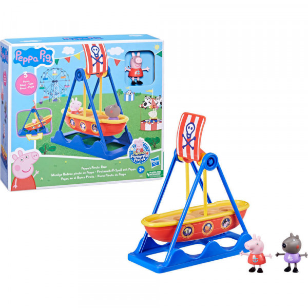 Peppa Prase piratski brod sa 2 figure