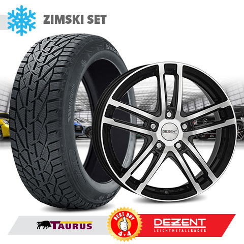 215/65 R17 SET Z TAURUS + DEZENT TZ GM 5/114.3
