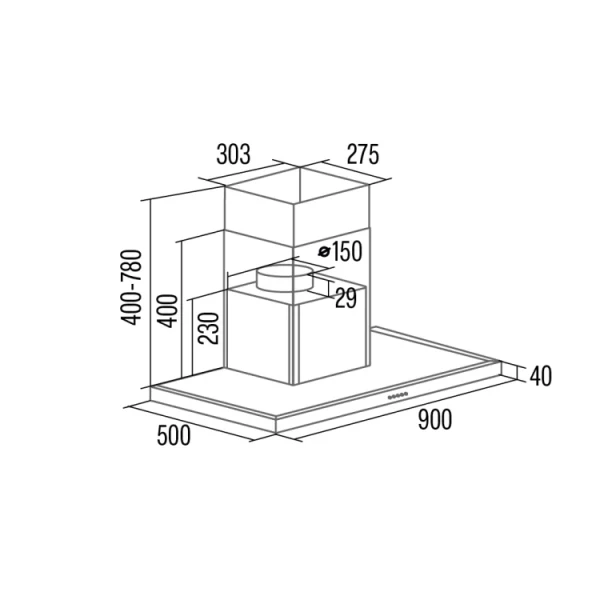 CATA aspirator S PRO 9000 BK