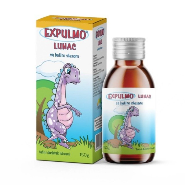 EXPULMO LUNAC SIRUP OD BELOG SLEZA 150ML