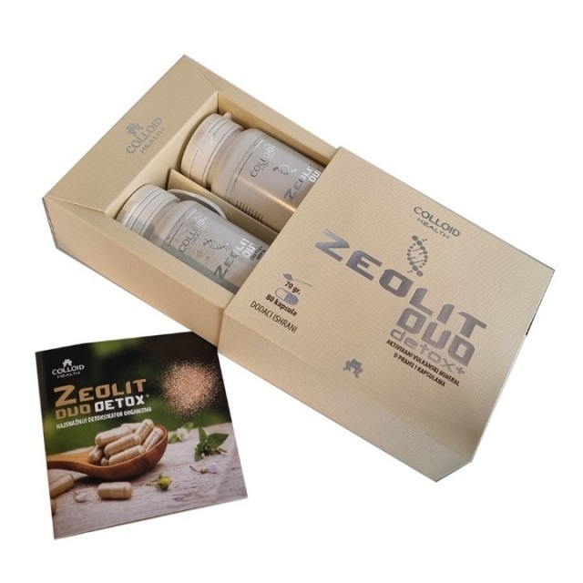 ZEOLIT DUO DETOX CAPSULE A80+PRAH 70G