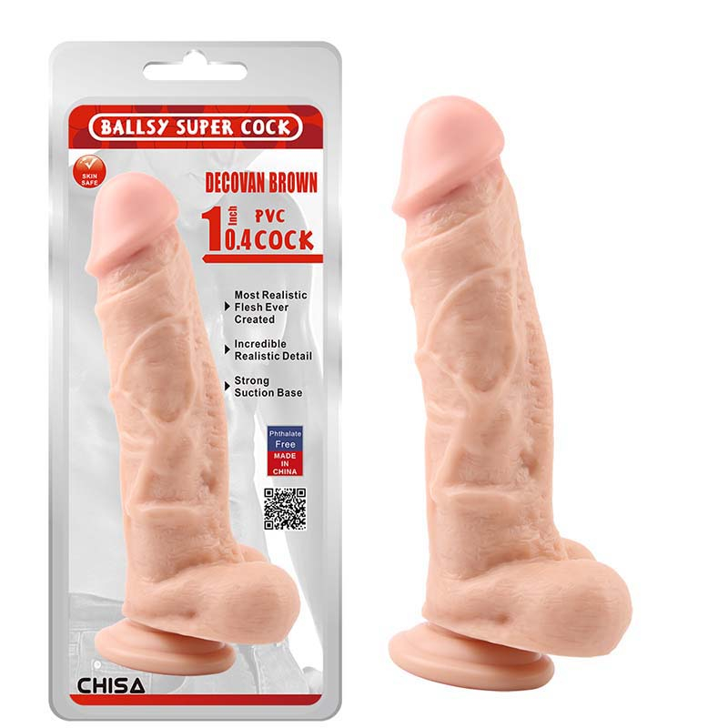 Dildo 27cm DeCovan Brown
