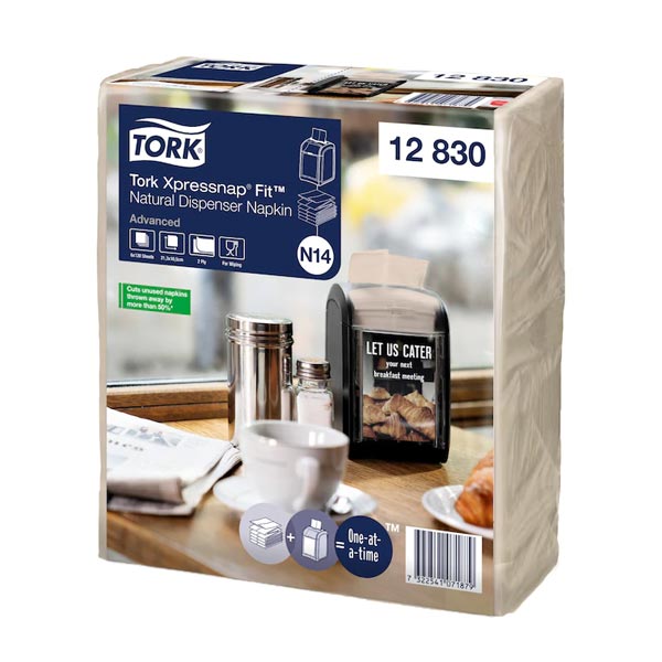 Tork N14 Xpressnap Fit salvete, natural