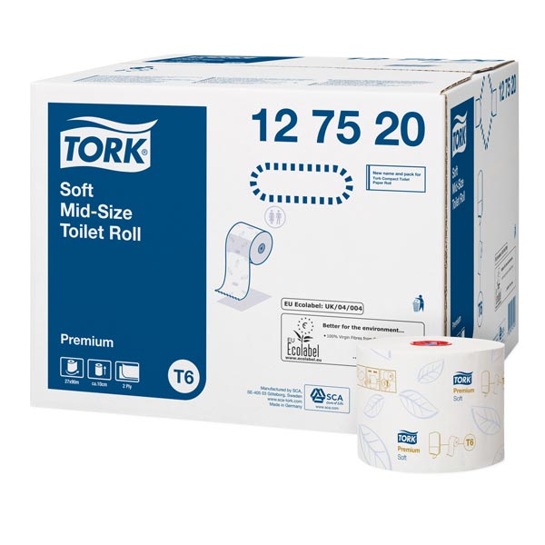 Tork T6 premium toalet papir u rolni, soft