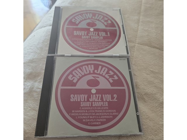 SAVOY JAZZ VOL.1 VOL.2 / SAVOY SAMPLER /