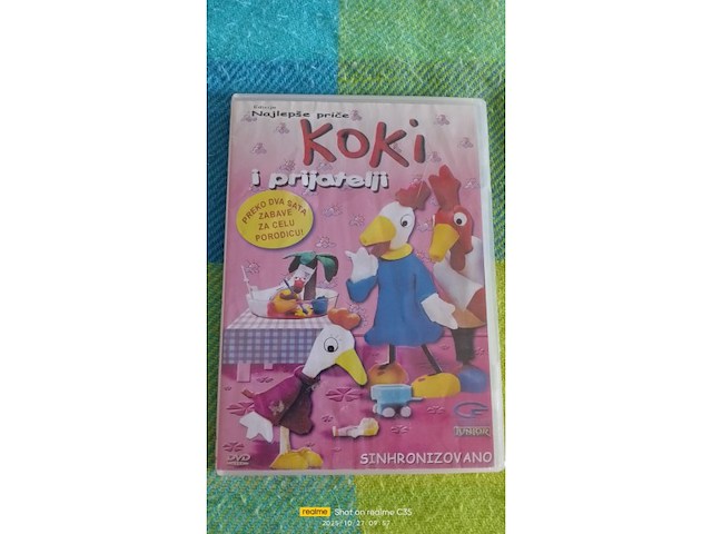 DVD CRTANI FILM - KOKI I PRIJATELJI
