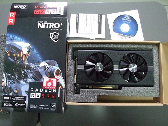 Sapphire NITRO+ RX 570 4Gb DDR5 256Bita!