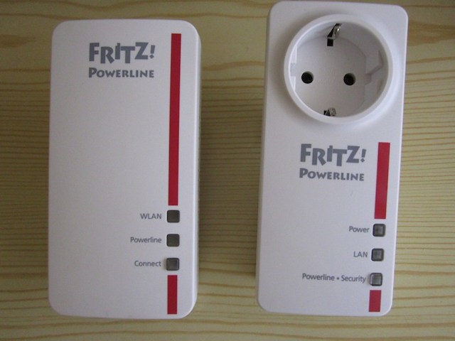 Powerline Fritz! 1260E WiFi + Fritz! 1220E - INTERNET P