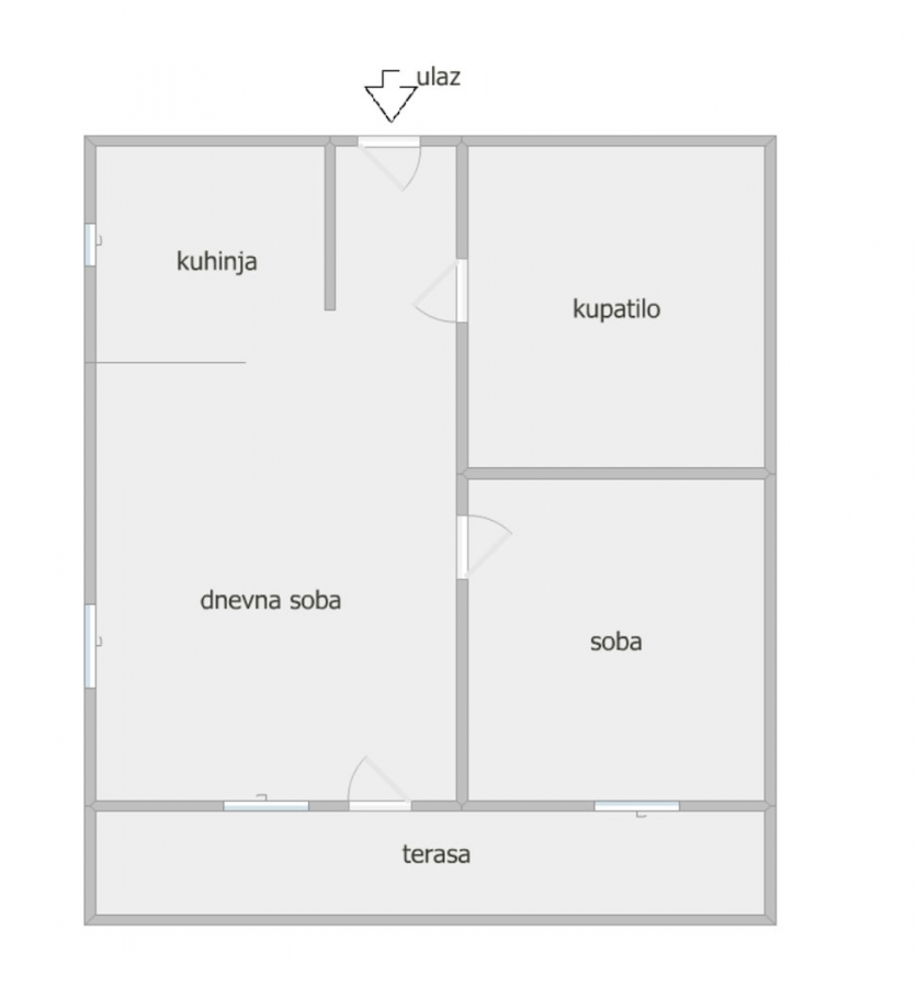 Voždovac – opremljen po vašoj želji, 34 m²