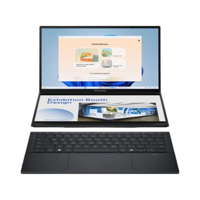 Laptop ASUS ZenBook Duo 14'' (UX8406CA-PZ005W) Intel Core Ultra 9 285H / 32GB / 2TB SSD / Intel Arc Graphics / Inkwell Gray / Win11Home