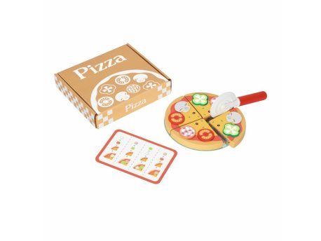 TOOKY TOY Drvena igračka Pizza set HP075 107/52756
