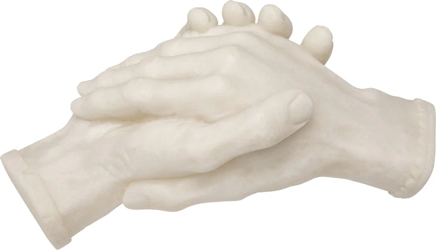 Ukras Shake Hands White 25cm