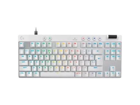 LOGITECH G PRO X TKL RAPID Gejmerska tastatura - Bela USB US