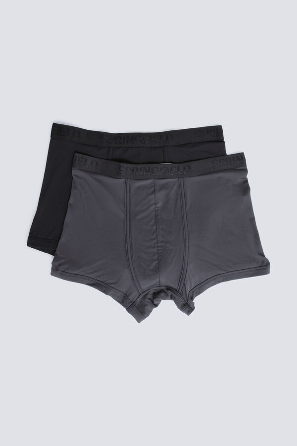 Pack of 2 microfibre boxers