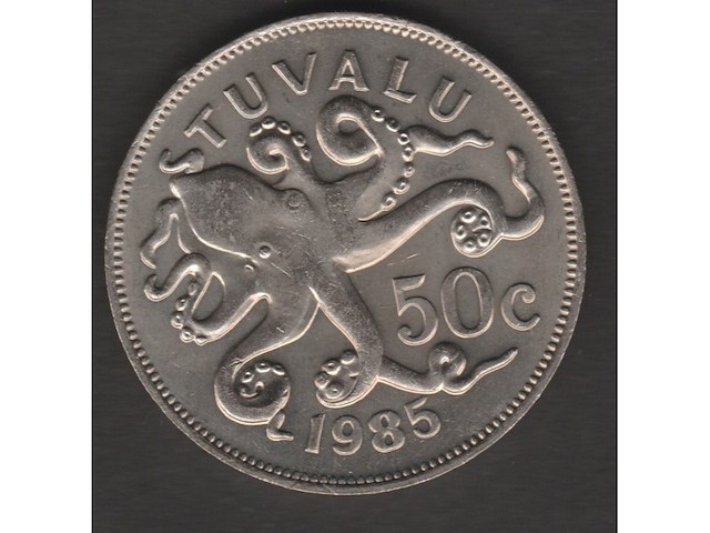 50 Cents - 1985 - Tuvalu