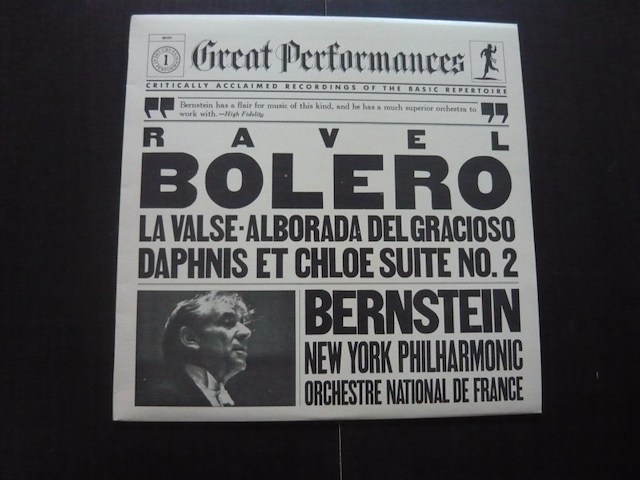 Ravel - Bernstein conducting the New York Philharmonic