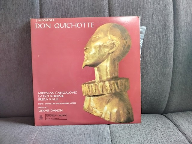 J. Massenet: Don Quichotte, 2x LP