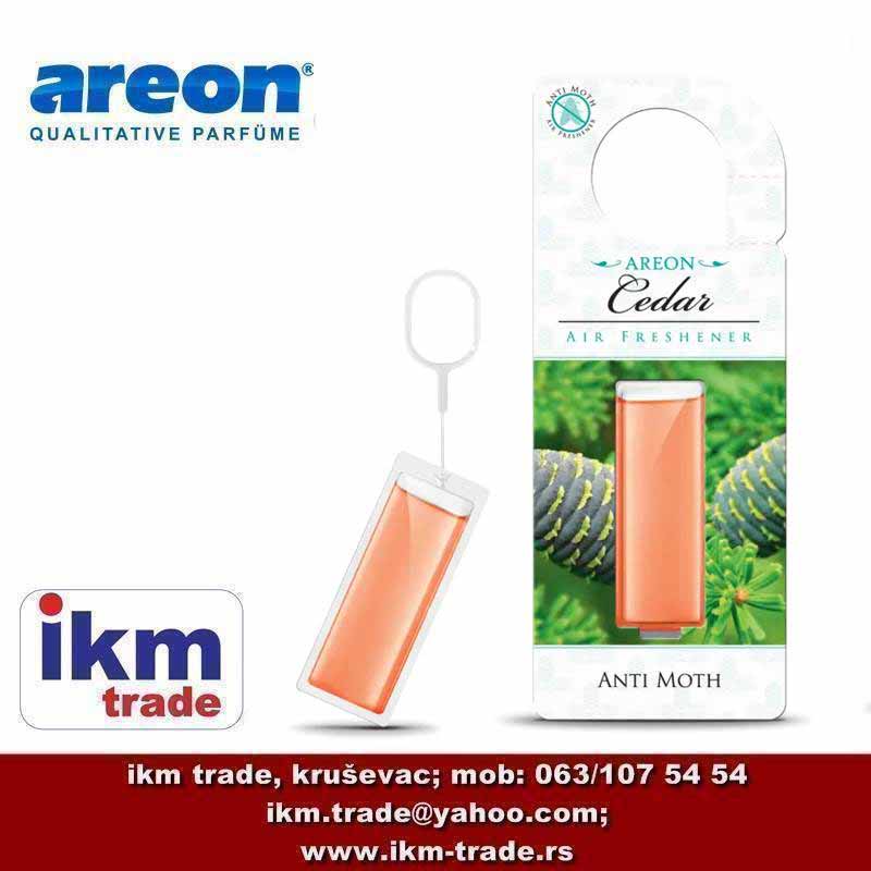 AREON HOME PERFUME ANTI MOTH CEDAR – osveživač garderobera – protiv moljaca – KEDAR