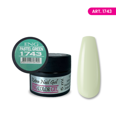 Color gel ENG PASTEL GREEN 5ml art.1743