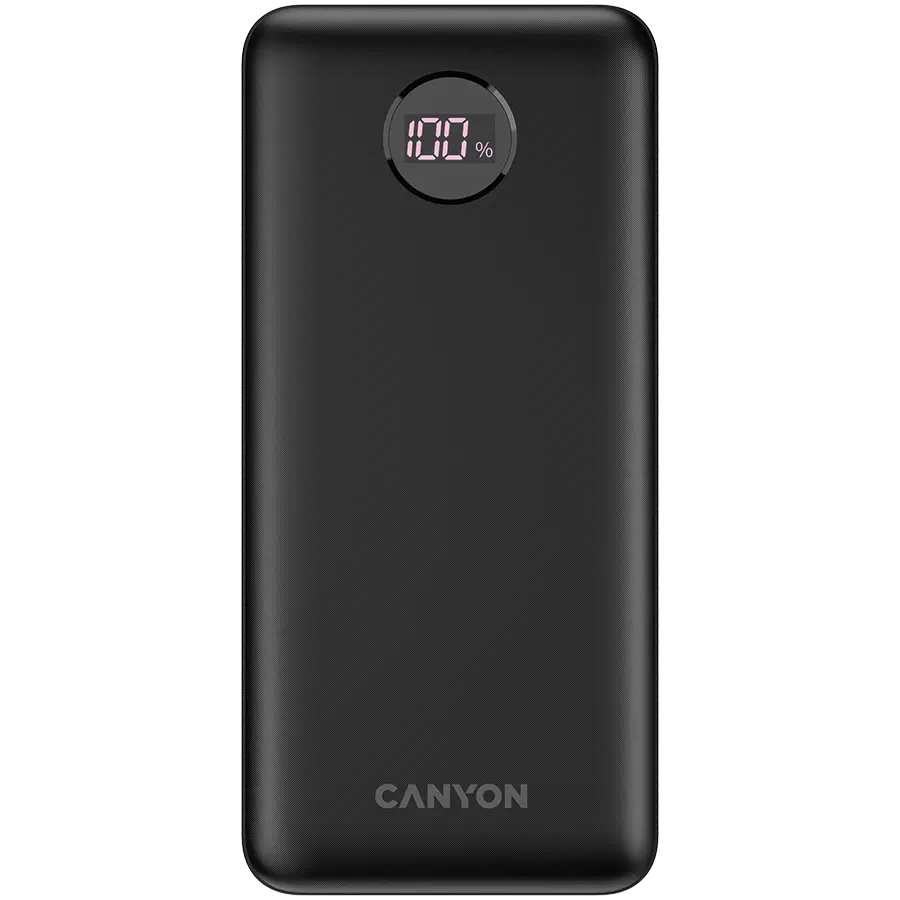 CANYON PB-2002 Eksterna Baterija, 20000 mAh, 22.5V, Crna