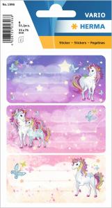 Stikeri VARIO SCHOOL UNICORN BEST FRIENDS GLITTERY