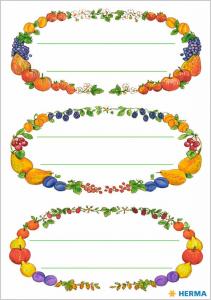 Stikeri VARIO FRUIT CROWNS