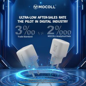 Adapter za punjenje do 30w, USB-C bela Mocoll
