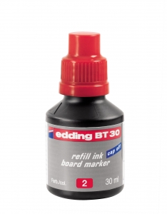 Refil za marker za belu tablu BT 30, 30ml crvena Edding