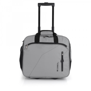 Torba sa točkićima pilot Canada 15,6" 40x36x19 cm 22l-1,85kg siva