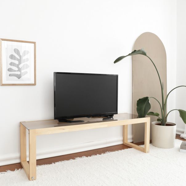 HANAH HOME TV polica Via, braon