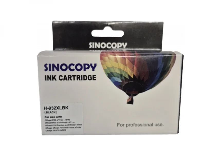 INKJET Ketridz ZA HP 932XL K Black SINO HPIJX932SC