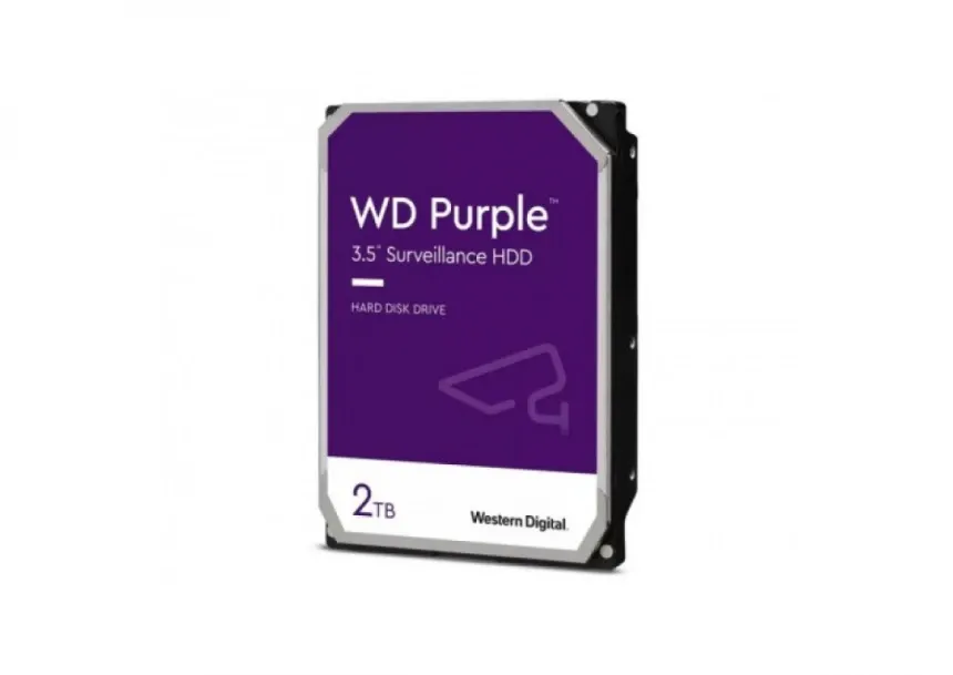 HDD WD 2TB WD23PURZ SATA3 256MB Caviar Purple