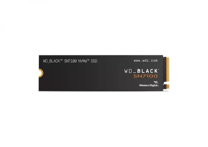 WD 500GB M.2 NVMe SSD Gen4 WDS500G4X0E SN7100 Black