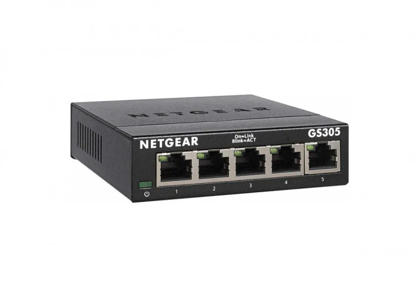 Netgear GS305 neupravljivi switch 5x GE
