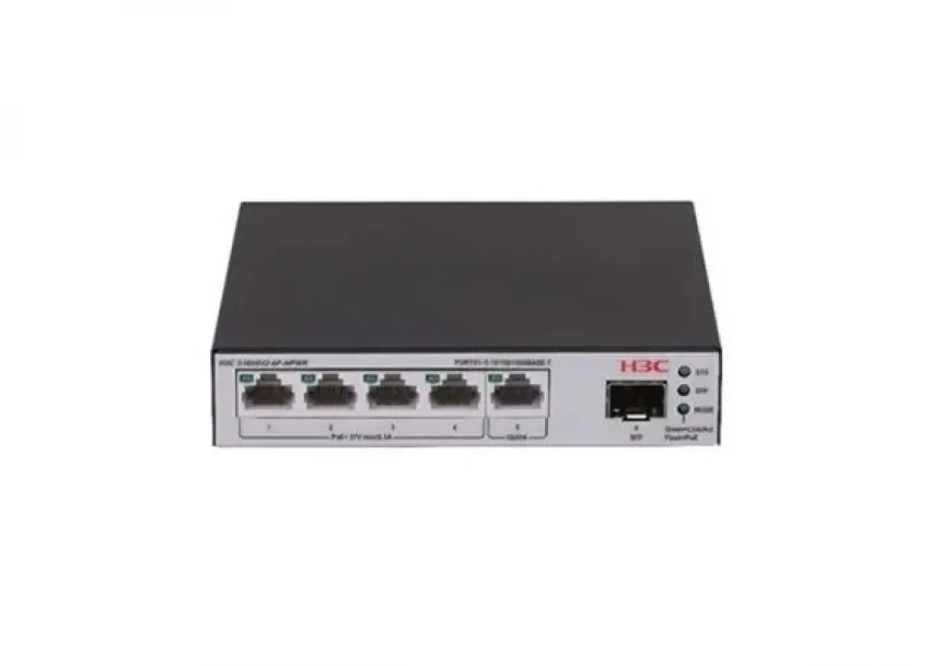 H3C S1600V2-6P-HPWR L2 Ethernet Switch