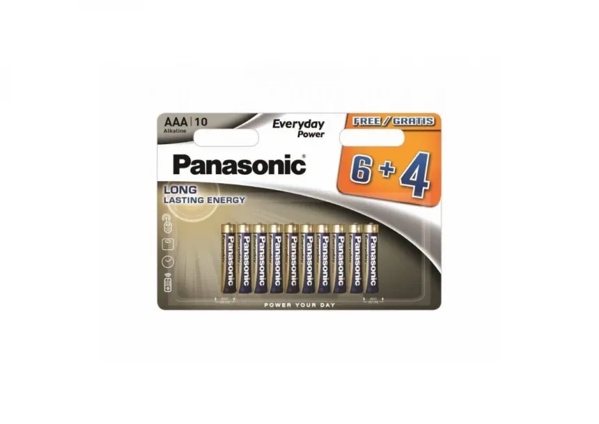 Baterija AAA PANASONIC LR03EPS/10BW-AAA 10kom Alkalne Everyday