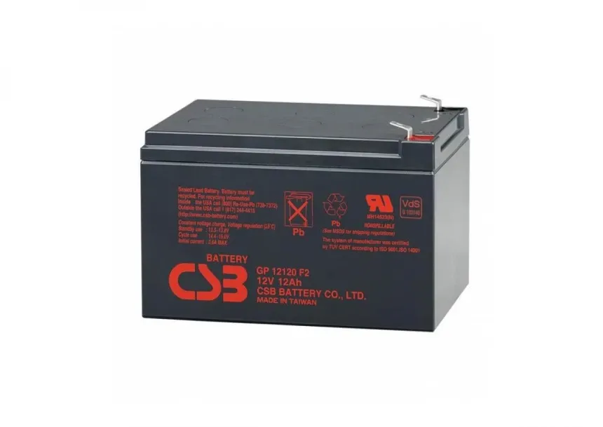 UPS Battery CSB 12V- 12 Ah GP12120 F2 - garancija 2 god.