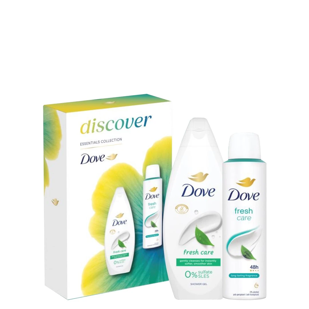 DOVE SET W.DISCOVER FRESH (DEO 150ML + GEL 250ML)