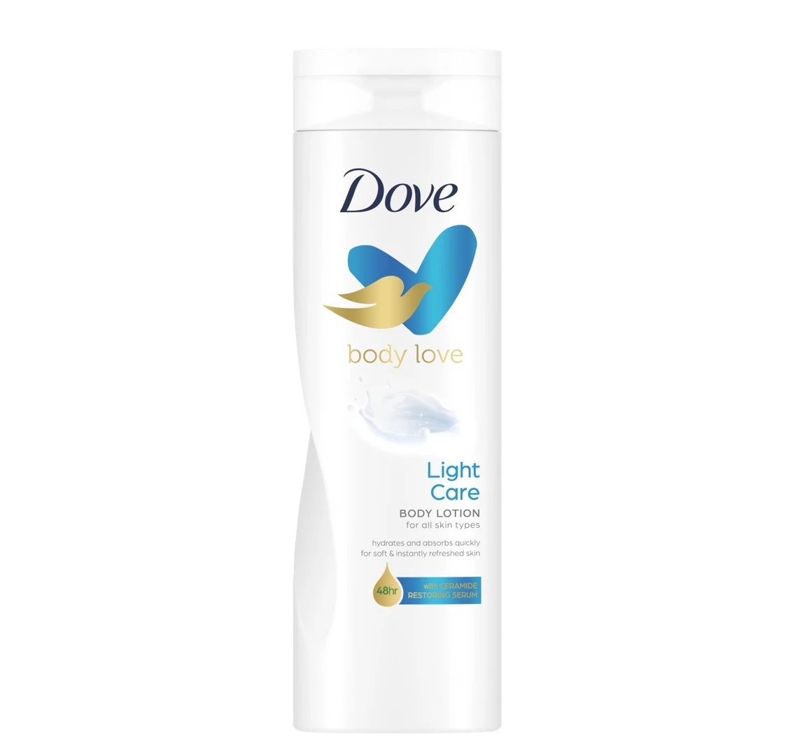 DOVE LOSION ZA TELO 400ML LIGHT CARE