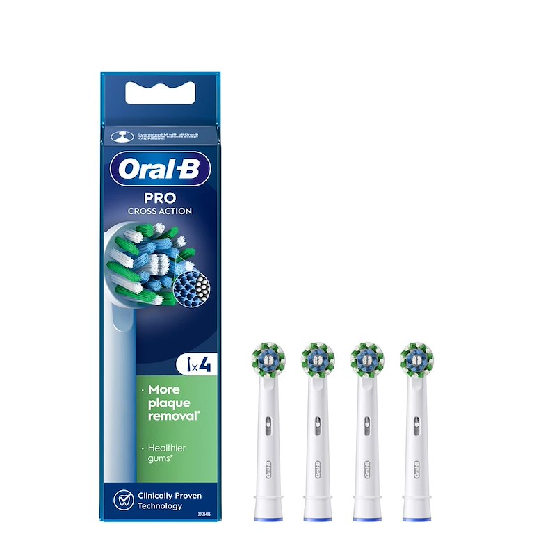 ORAL B ČETKICA ELEKTRIČNA REFIL PRO CROSS ACTION 4/1