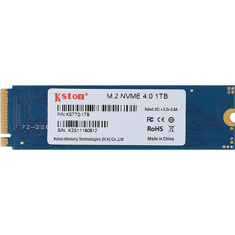 Kston NVME 4.0 1TB
