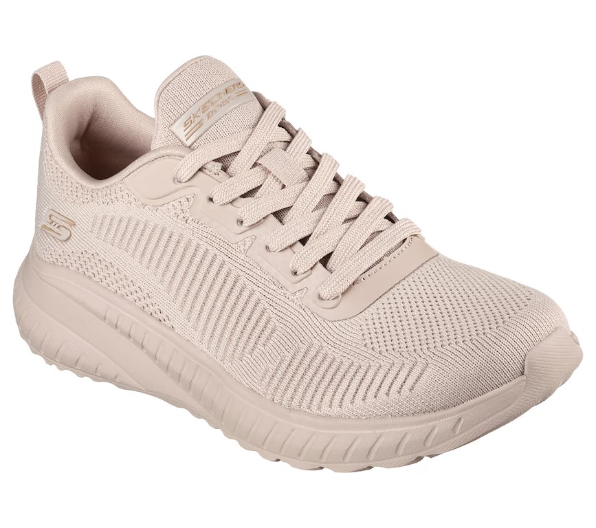 Skechers Ženske patike Bobs Squad Chaos - Face Off, 117209-NUDE, Bež
