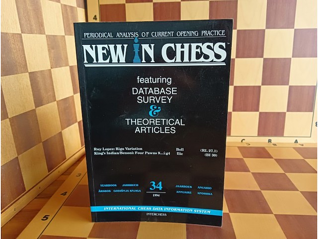 New In Chess Yearbook 34 (sah)